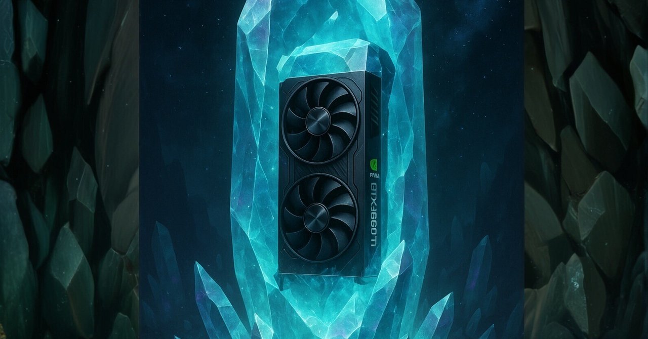 NVIDIA GTX 1660tiで頑張るローカルAI｜Catapp-Art3D