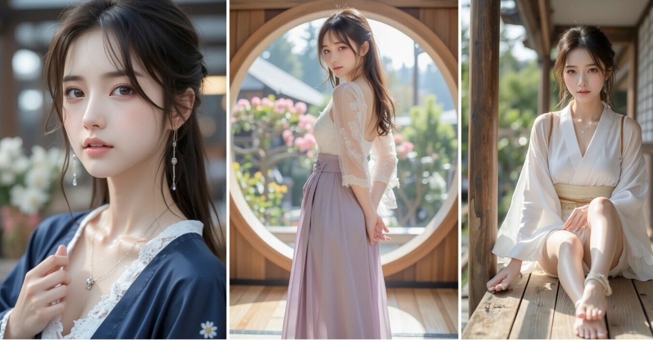 和モダン写真集【AIグラビア】｜GenAI Studio