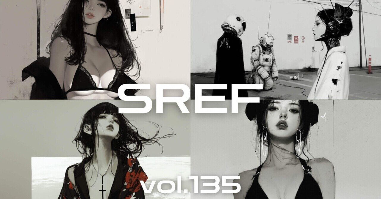 【Midjourney】厳選srefコード #135 | プロンプト&画像付き｜iX⛵️Midjourney