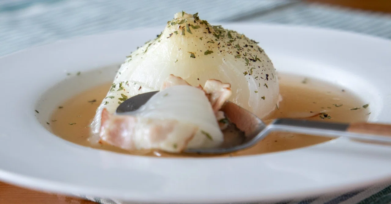 Weight-Loss Electric Pressure Cooker Recipe: Whole New Onion Soup｜木下ともえ ...