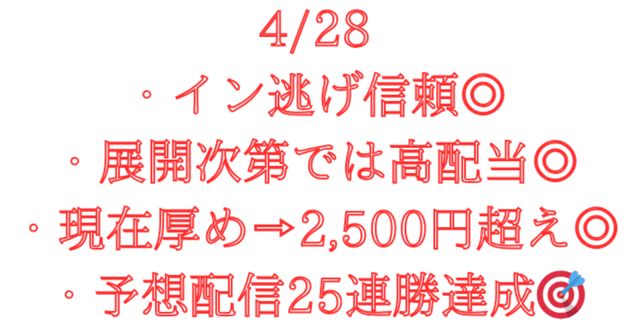 4/28 -大村9R 21:23-｜競艇予想屋-CRONOS-