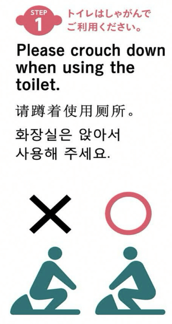 和式トイレの使い方、どっちが正しいの？｜Uchan