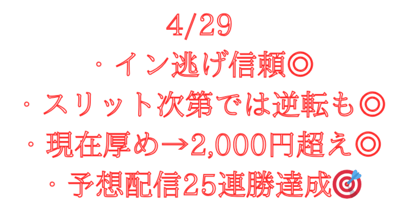 4/29 -大村9R 21:23-｜競艇予想屋-CRONOS-