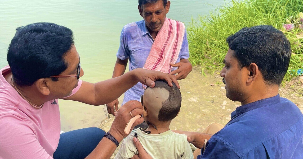 PrivateKumbMelaTooooday(4)Lalbagh ed. “Shivan’s hair cut ceremony ...