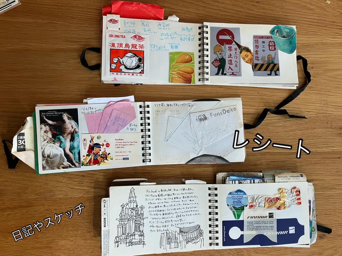 I have been keeping a travel journal for 15 years｜清 繭子／小説家になりたい人日記