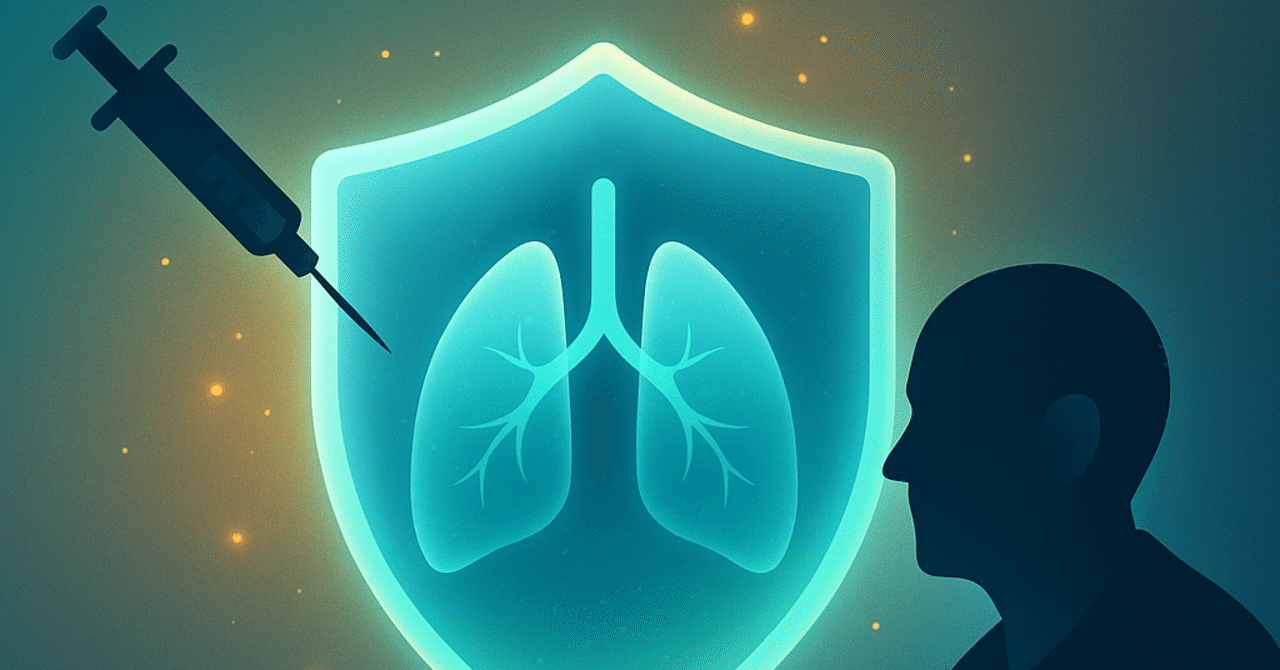 🦠 50歳からの肺炎球菌ワクチン：1回の接種で一生涯の予防を｜Takuya Iwasaki