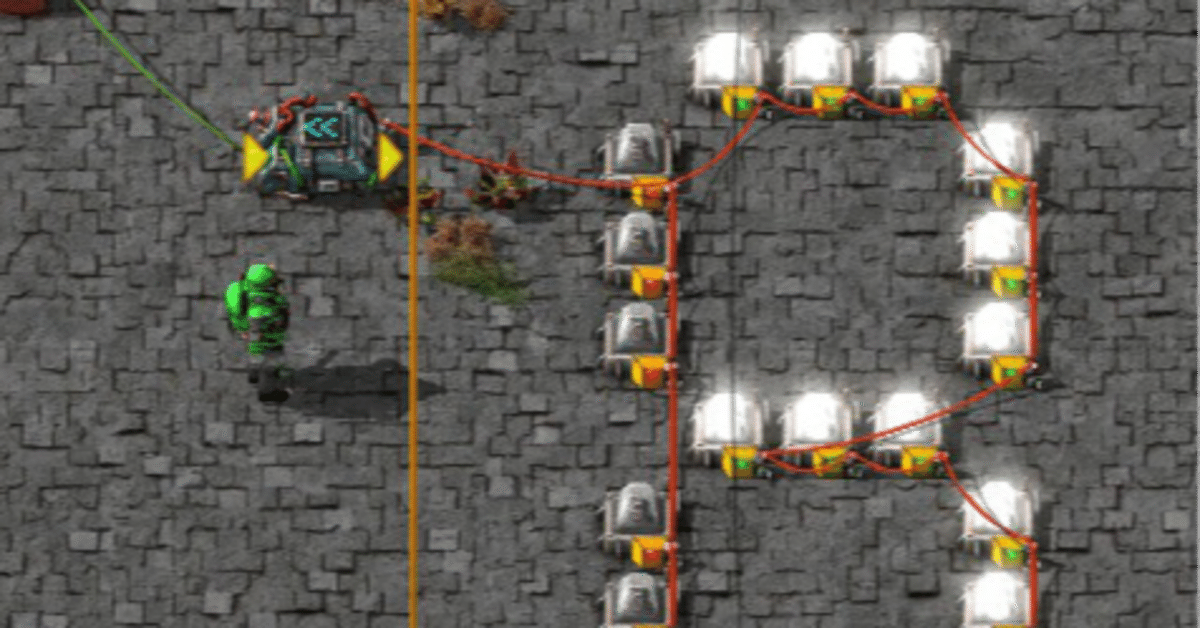 factorio Switchでも出来る7セグメントのデジタル表示（Mod無し）｜aki_ok