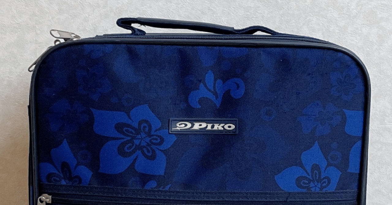 【私のY2K遺産】PIKOのスーツケースが防災バッグとして活躍中な話｜harafumi