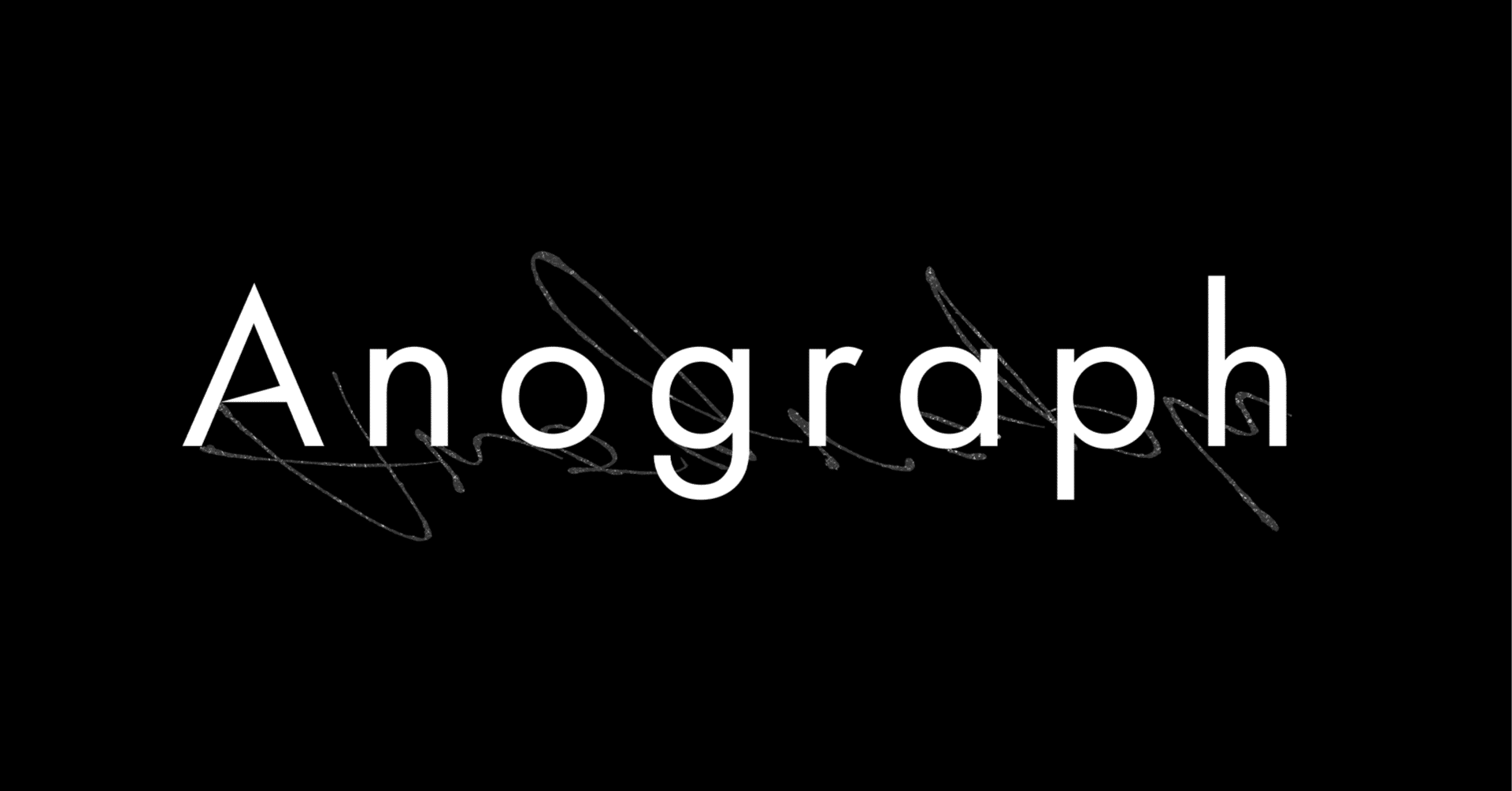 Anograph｜note
