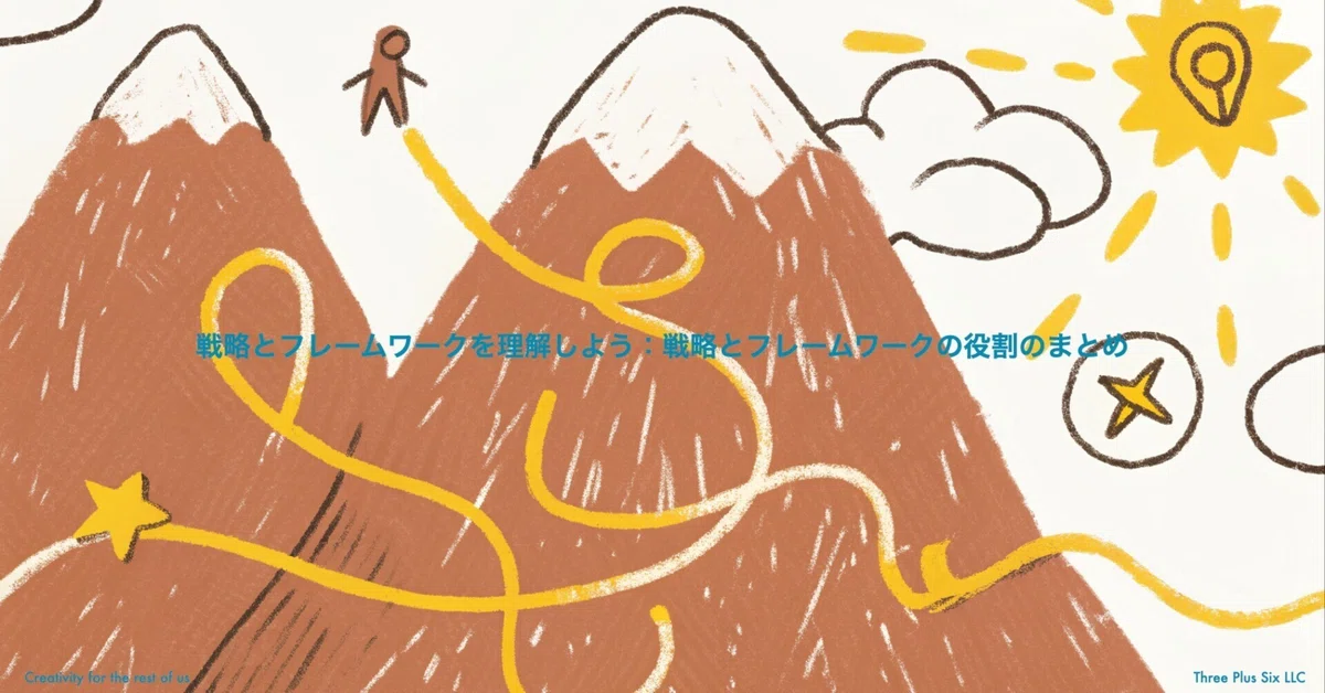 Understanding Strategy and Frameworks: A Summary of Their Roles｜森浩昭｜成長の ...