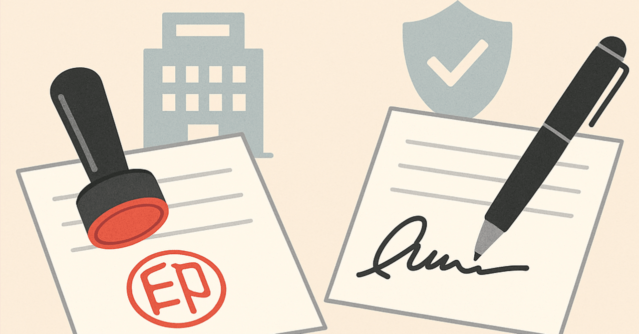 ハンコとサインの話🖊️｜阪本善彦｜BANKEY Inc.