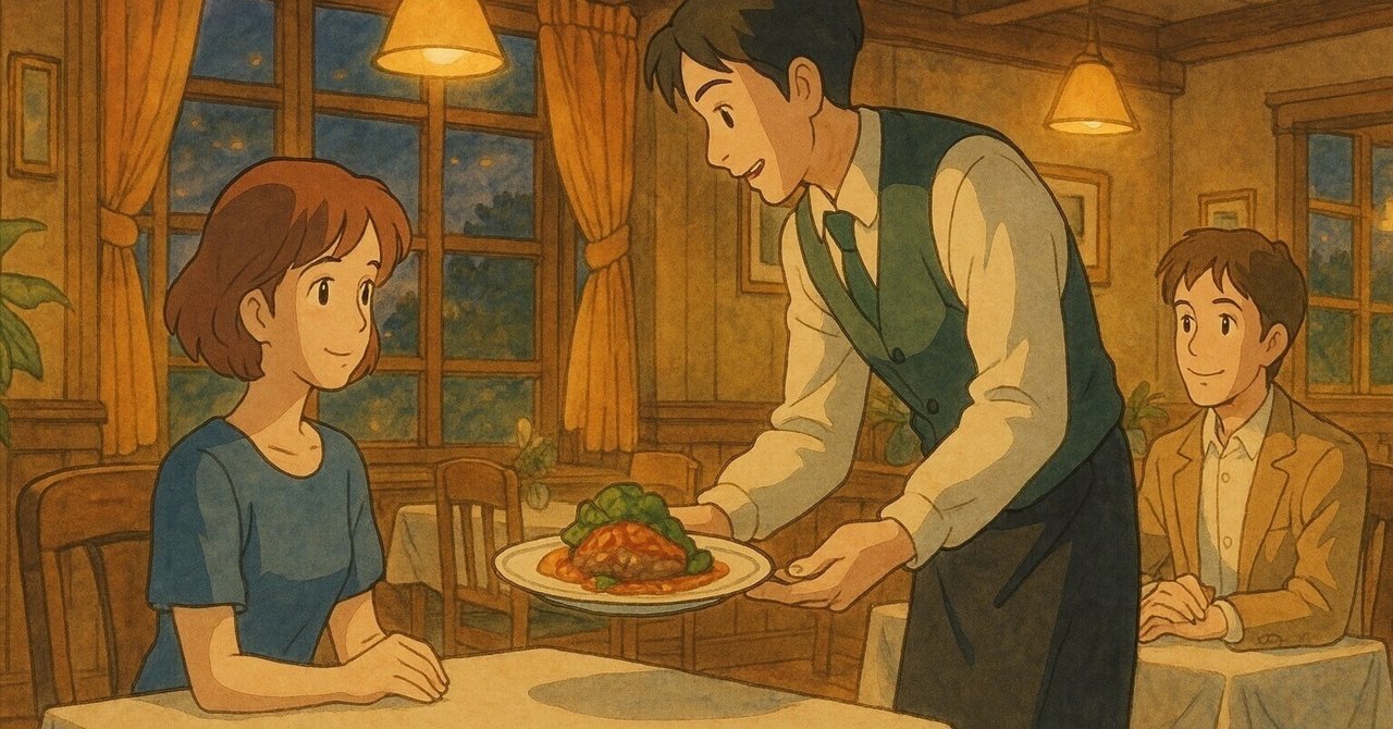 料理サーブの順番に疑問！？｜西田親生