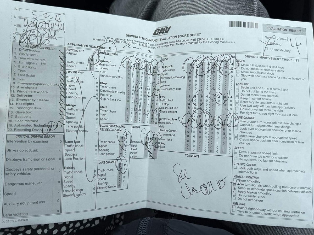 カリフォルニア運転免許実技試験｜体験レポートと完全攻略｜青木愛｜Megumi Aoki