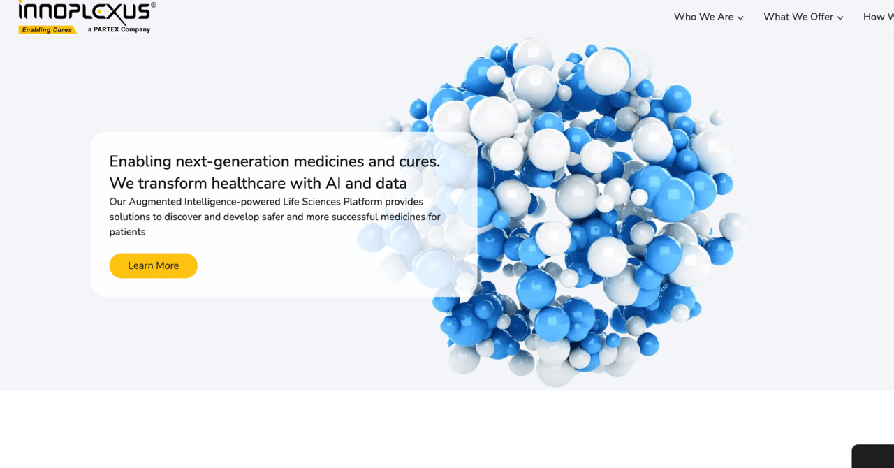 AIとブロックチェーン技術を活用して医薬品開発Innoplexus Partex How blockchain and AI can help us decipher medicine's ...