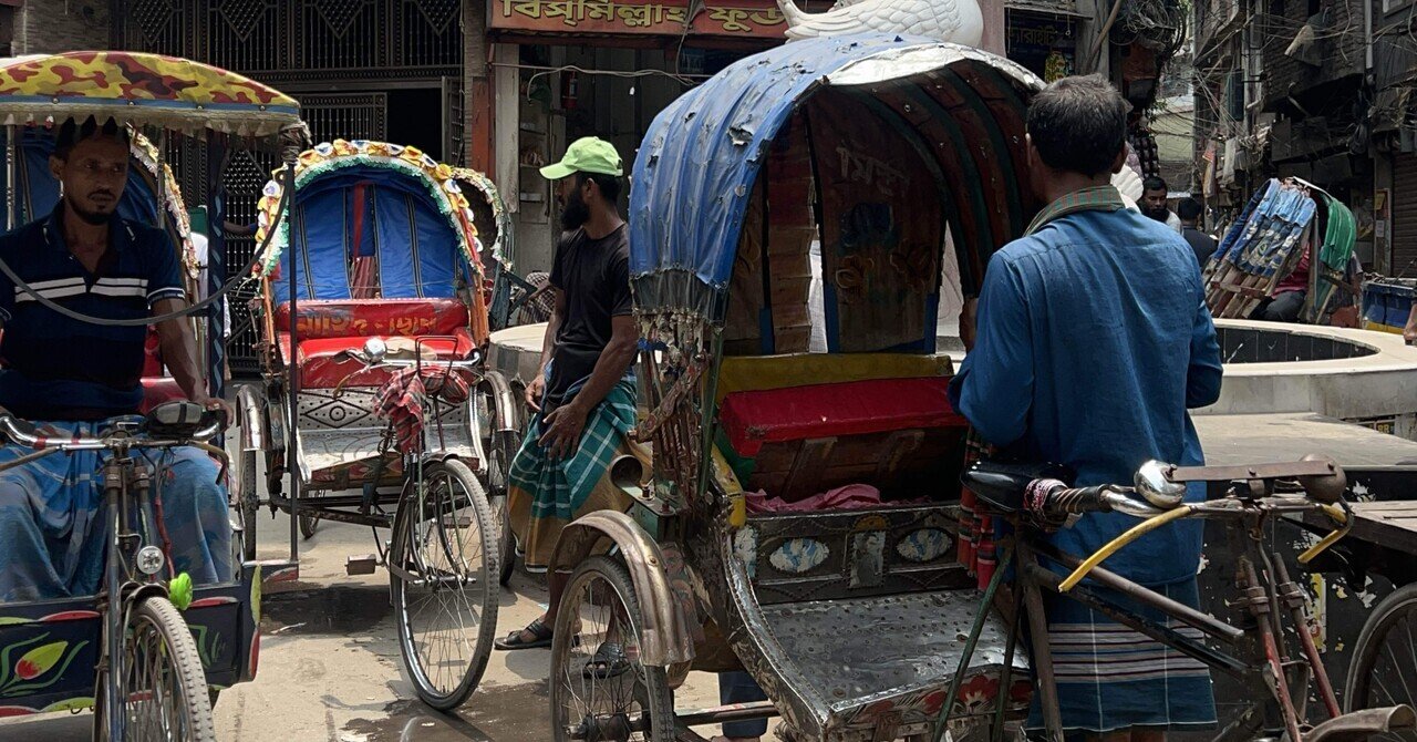 半年ぶりのバングラ①｜Chadani.