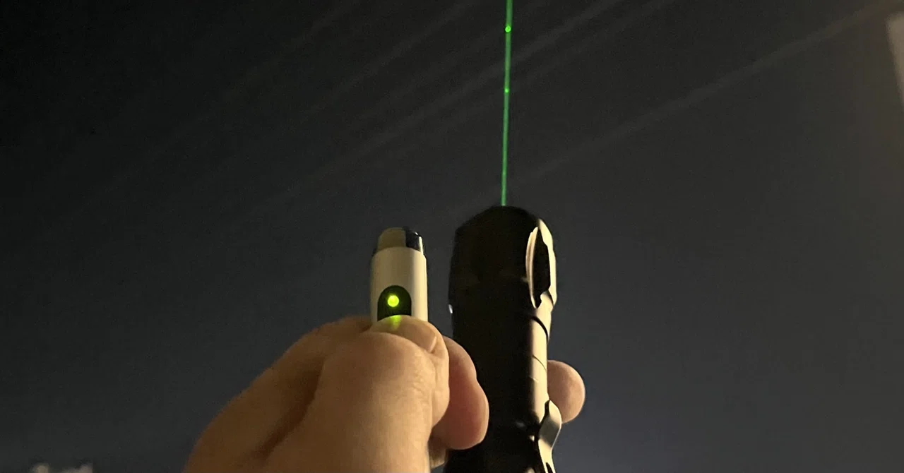 Into the Abyss of Free-Space Optical Communications: A Laser Pointer ...