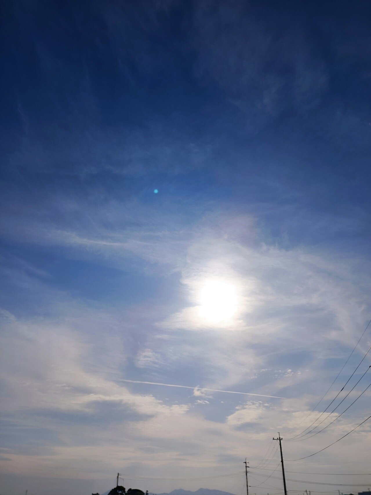 青と癒やしとひこうき雲｜sora_purecolor