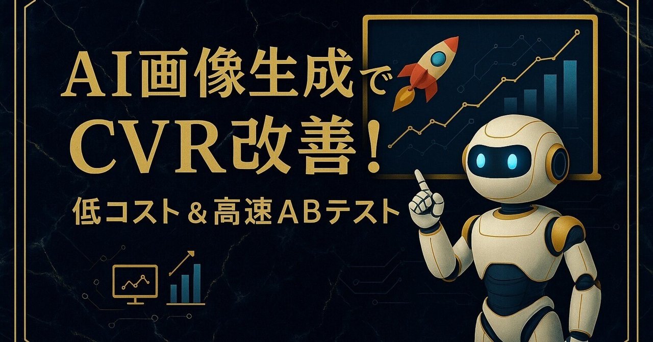 CVR改善！月3千円AIでABテストを10倍速に回し成果出す画像術｜Kazu(AI×仕組み化の専門家)