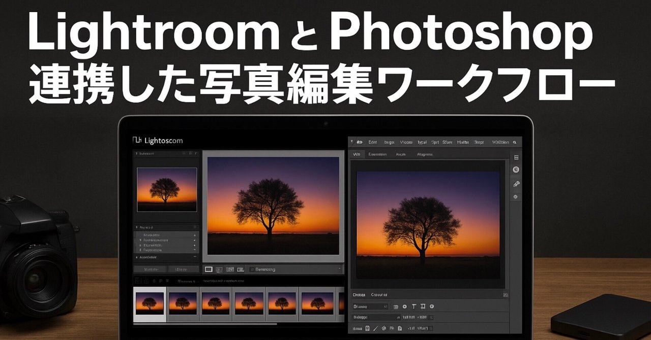 【超基本】LightroomとPhotoshopを連携させた最強ワークフロー完全ガイド｜あかうさ📸