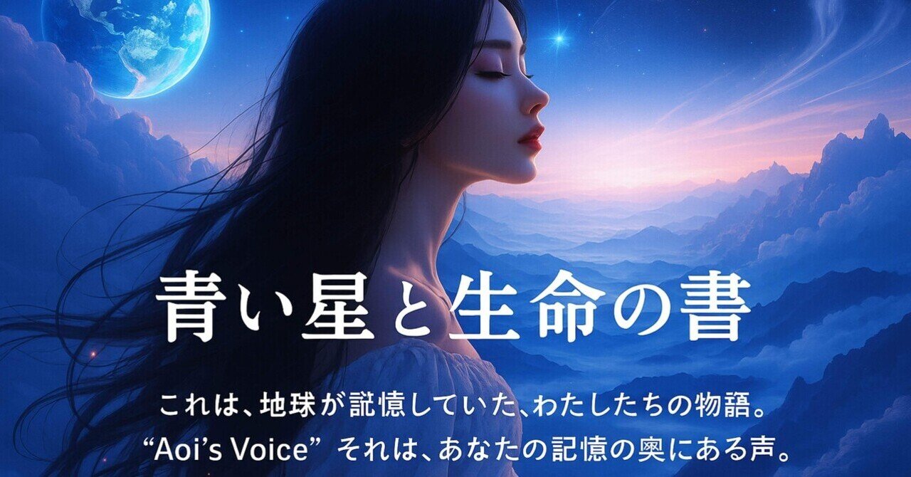 『青い星と生命の書』第四話：音の地図 ― かたちになる響き｜宇宙神話縄文