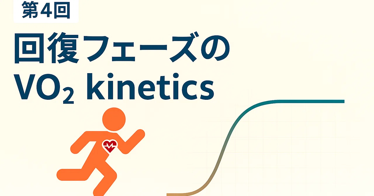 第4回｜回復フェーズのVO₂ kinetics：運動後にも息がきれる理由｜Hitoshi & KZFM