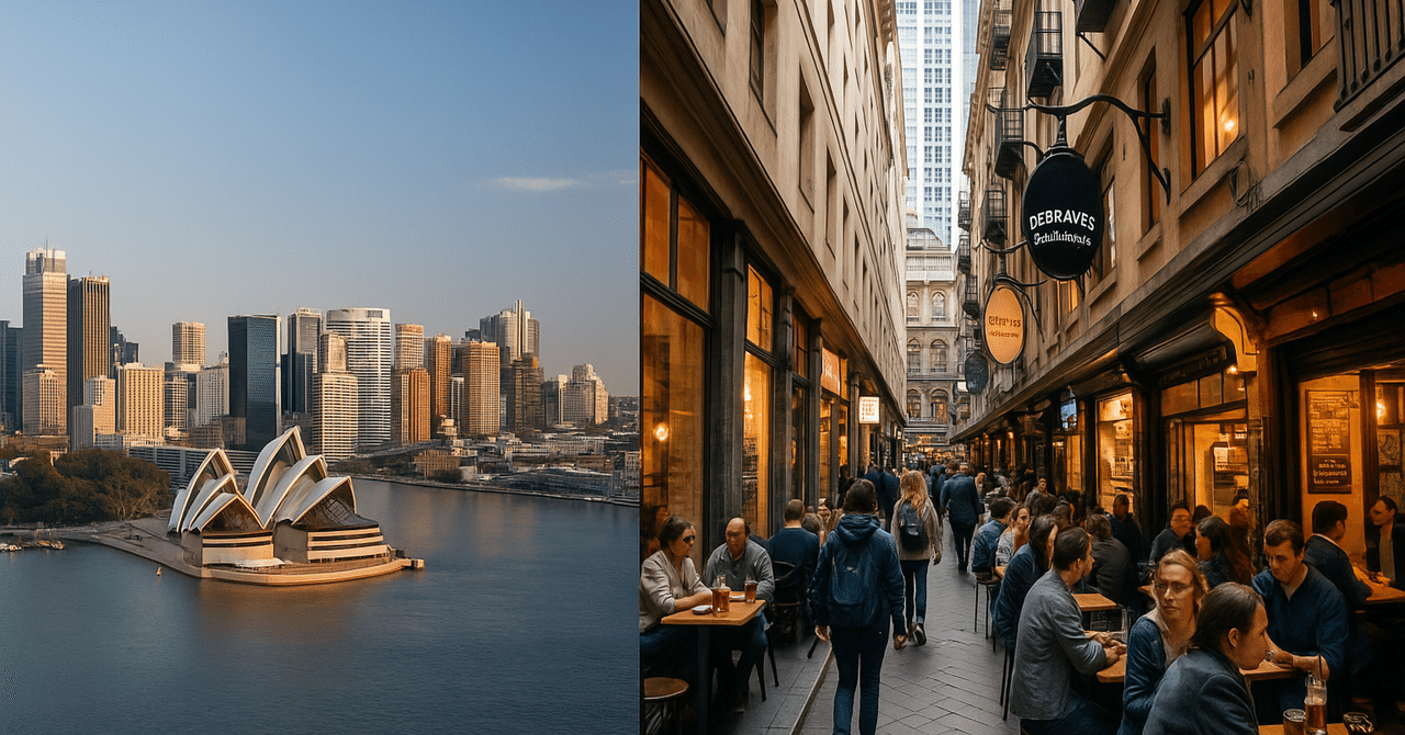 シドニー vs メルボルン：オーストラリア2大都市バトル！法律からカフェ文化まで、とことん比べてみた。｜木嶋洋平（弁護士）/ Yohei Kijima (Solicitor in Japan, NY)