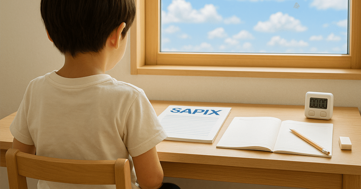 SAPIX5年生の壁を突破！5月サピックスオープンで結果を出すための家庭学習戦略と教科別攻略法｜勉強DX x 自宅学習効率化