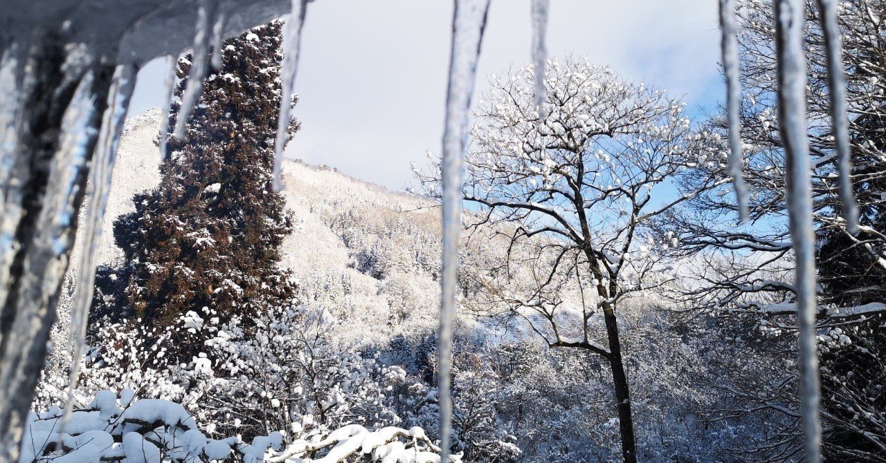 雪降る里山の朝｜5番目の妻