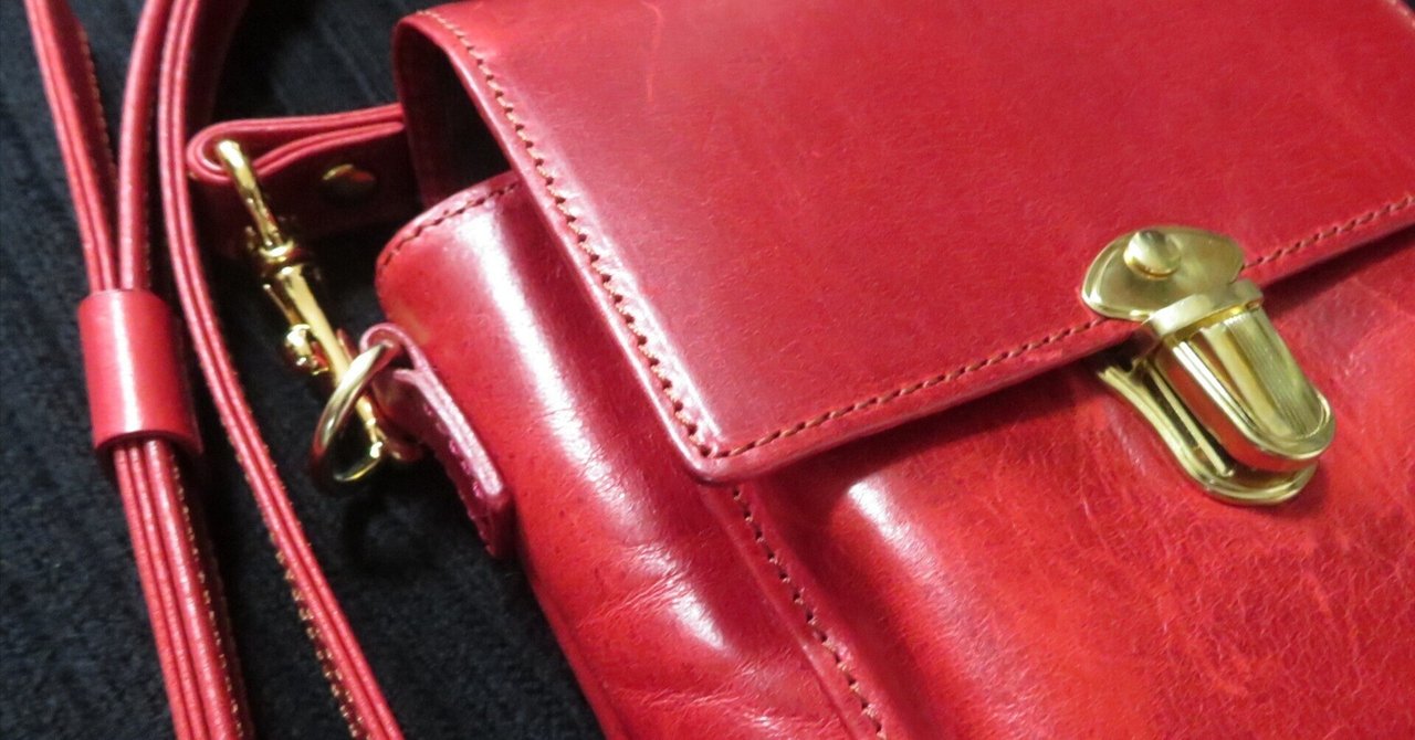 我が子からの依頼でショルダーポーチ｜REORG ~Fine Leather Craft~