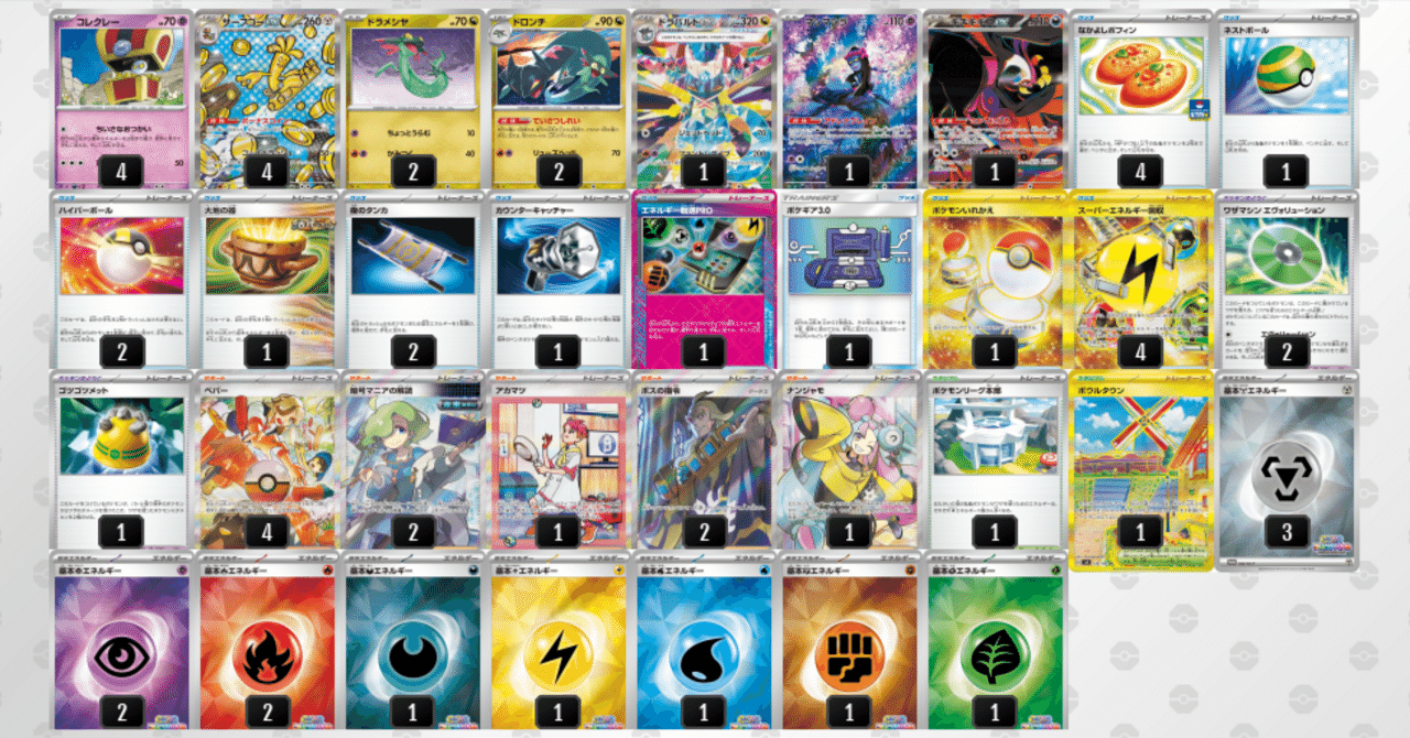 PTCG サーフゴードラパ赛富豪多龙卡组｜ねこみみ魚