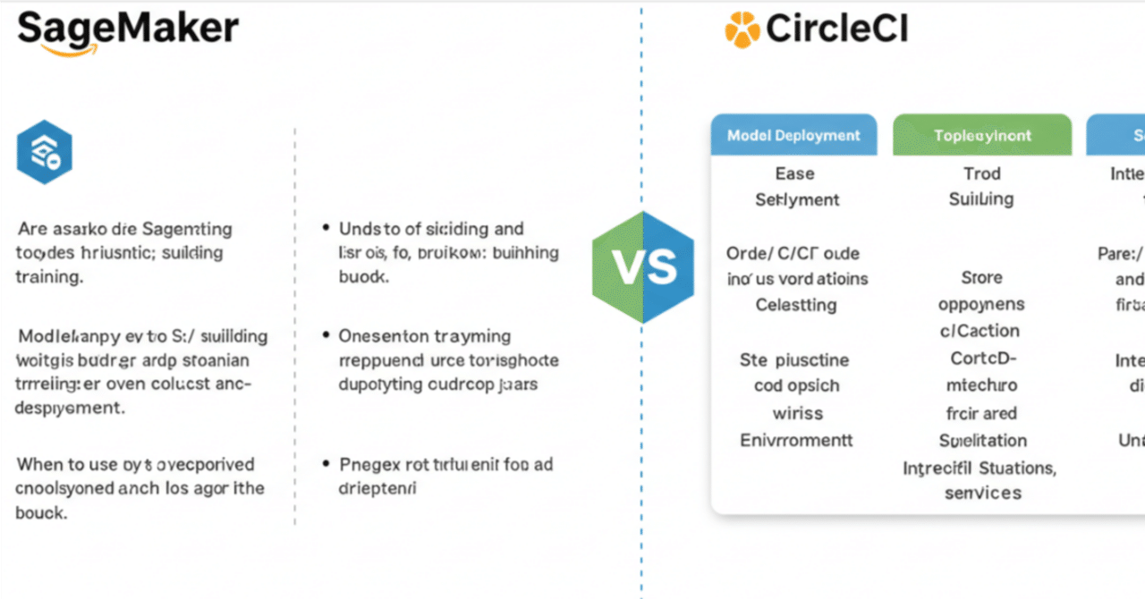 CircleCI と SageMaker：どちらを選ぶべきか？ MLOps と CI/CD のための包括的比較｜to-ba_46
