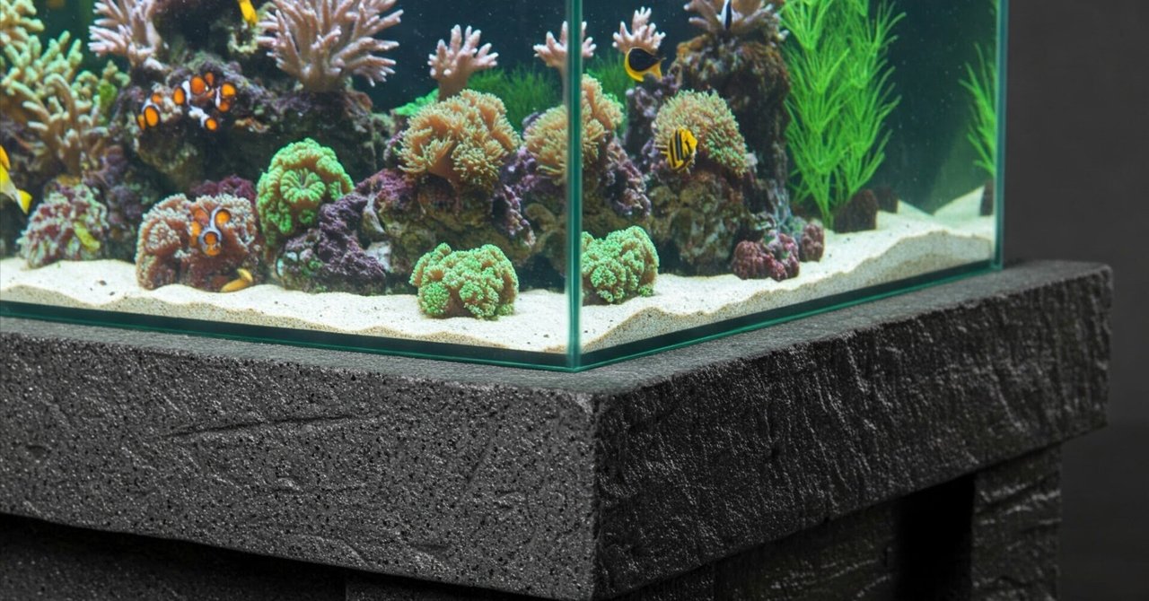 【アクアリウムDIY】90cmオーバーフロー水槽化計画！ついに完成！ モルタルグレー天板爆誕！｜100日後にアクアリウムを楽しみたい猫