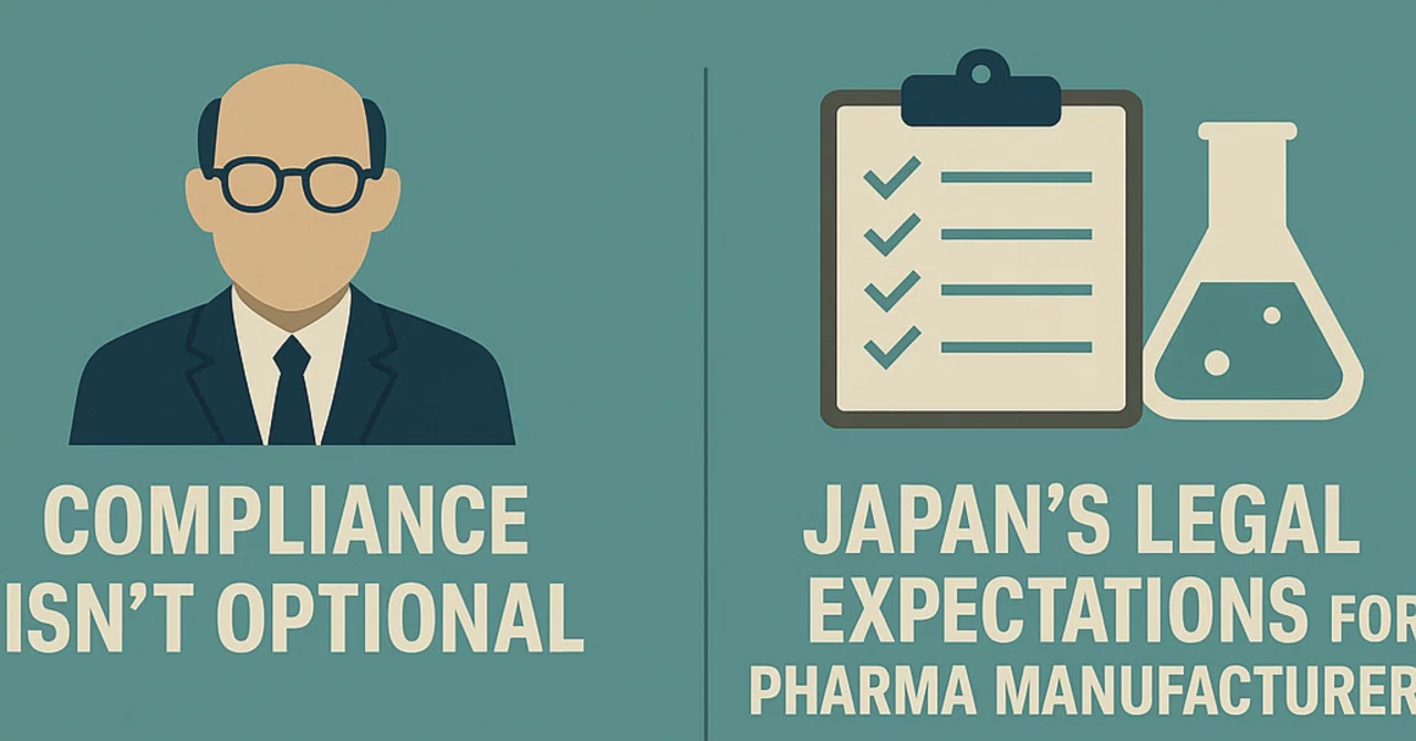 Compliance Isn’t Optional: Japan’s Legal Expectations for Pharma ...