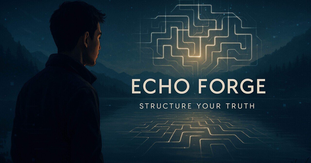 動きたいけど何も出てこない”人が、静かに進み始めた順番」｜副業が進まない人の相談室｜ Echo Forge🌳