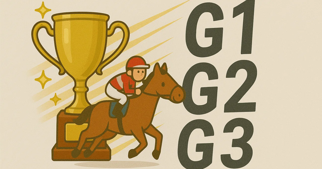G3 G2 G1の順で連勝した馬｜Hi Sigma Neko