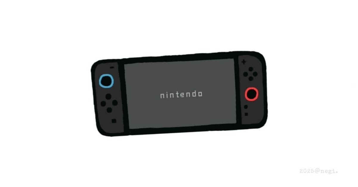 Nintendo Switch2｜negi.
