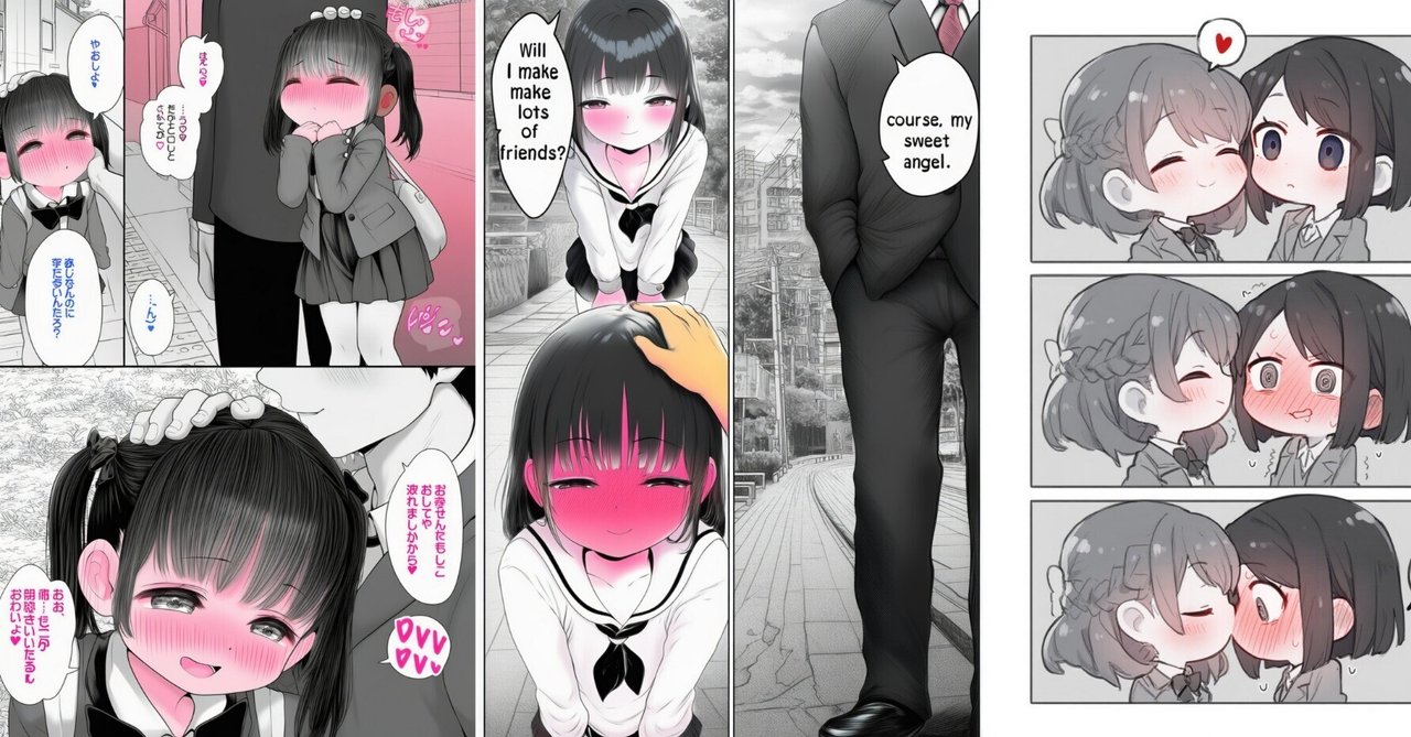 【Novel AI(V4.5) プロンプト販売】漫画風プロンプト3種｜tabi Neko :3 / 旅猫。