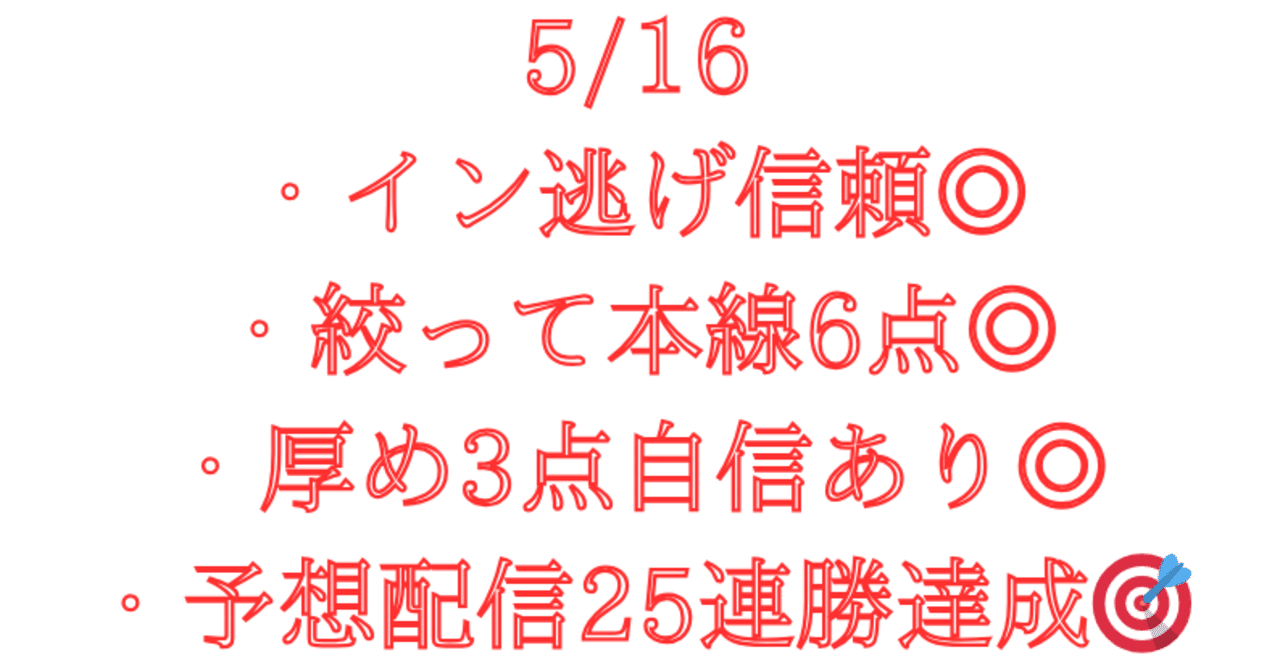 5/16 -浜名湖12R 17:06-｜競艇予想屋-CRONOS-