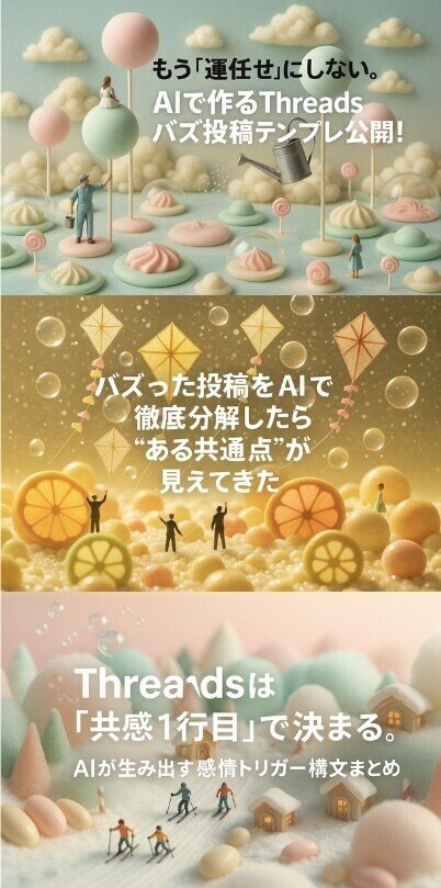 特典GPTs付【Threads x note攻略】シリーズ 告知していました『本日午後6時』から 上記の最新3記事について【セール】をします ️💪🥹 特典GPTsは記事ごとに別のものを付けてい ...