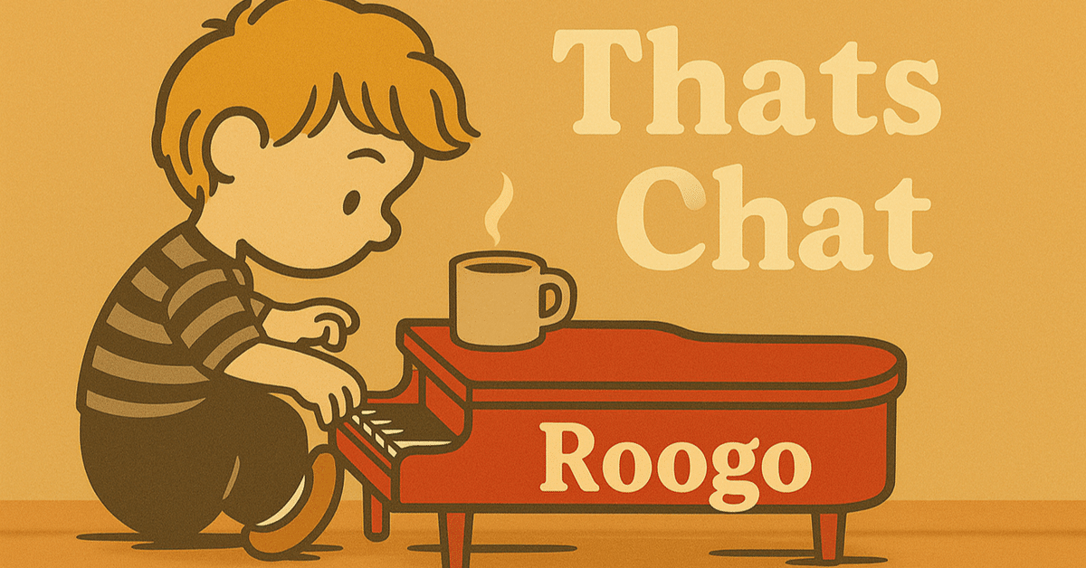 No.000：Thats Chat Roogo オープンしました！ (プロフィール)｜thatsroogo