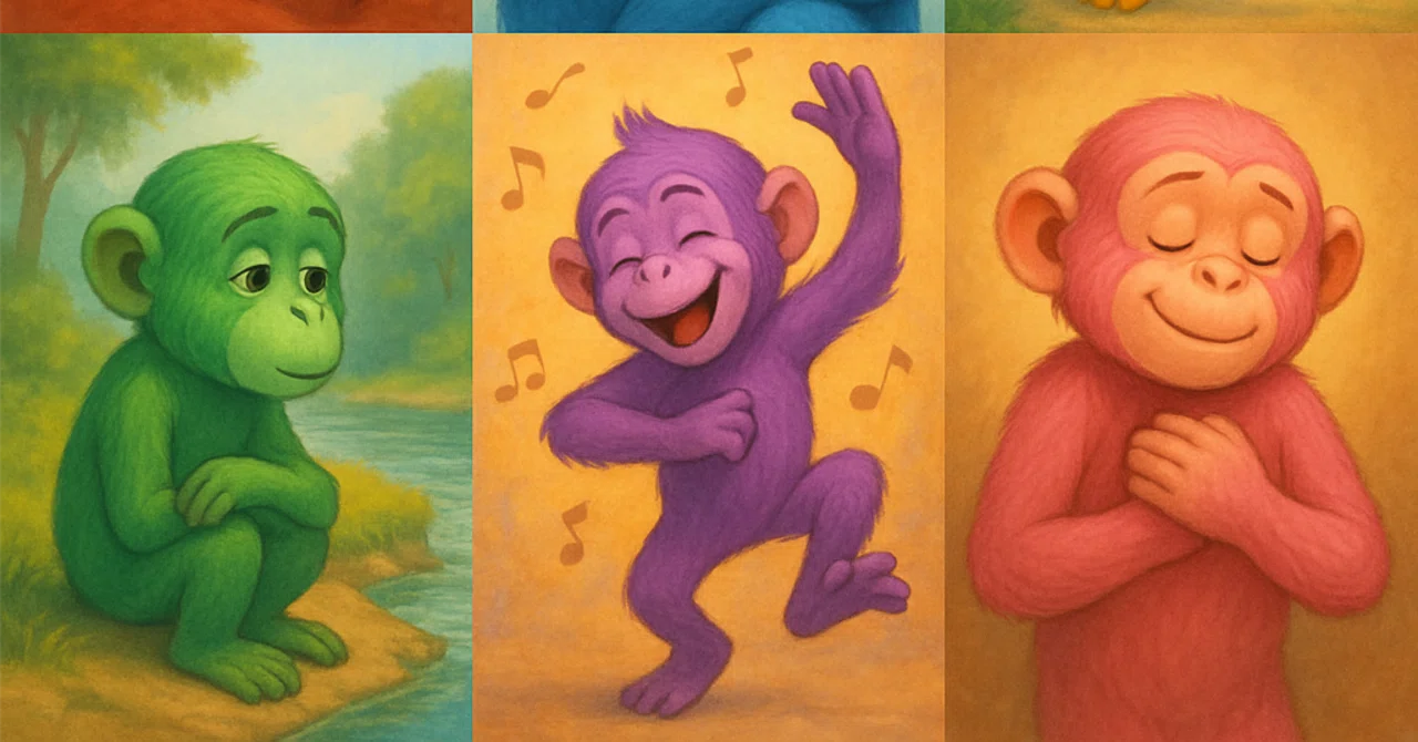 The Story of Grandpa Redpan Who “Couldn’t” – Rainbow Chimpanzees’ Music ...