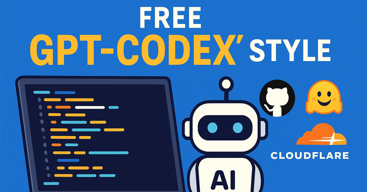 無料サービスだけで「GPT-Codex風」AIコーディングエージェントを組む方法｜よ