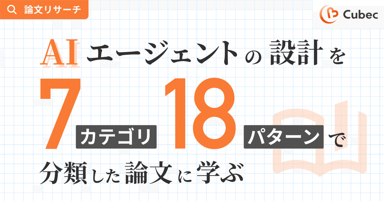 【論文紹介】設計パターンの体系化。注目論文から学ぶAI開発のヒント｜Cubec（キューベック）