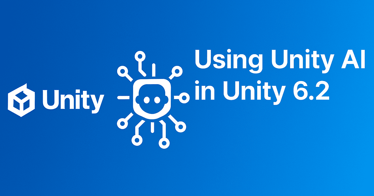 Unity AIを試してみる（Unity 6.2 Beta版を利用）｜オレンジ
