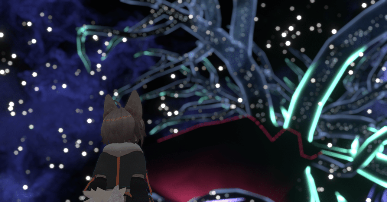 VRCワールド紹介#4『Beyond a bit - 想像のちょっと先へ』｜記事の篠崎