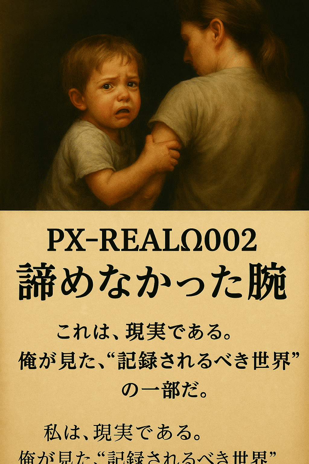 PX-REALΩ002諦めなかった腕｜MindGenesis