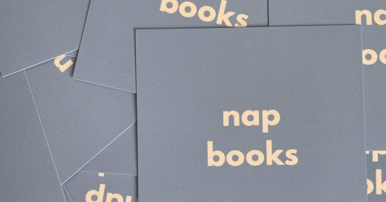 nap booksの記録#2｜Ma