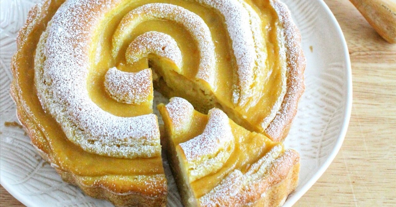 レモンクリームのスパイラルケーキ｜junjun