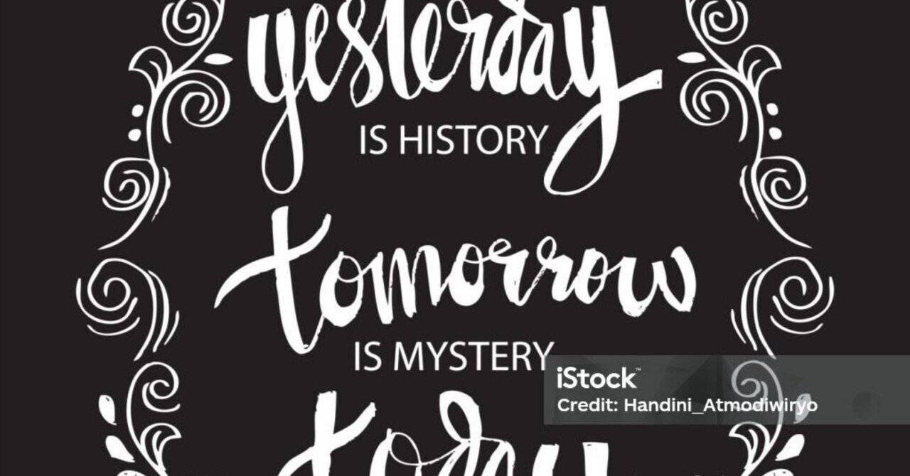 昨日と明日と今日と、、、洋楽曲🎶🎶｜negomasa