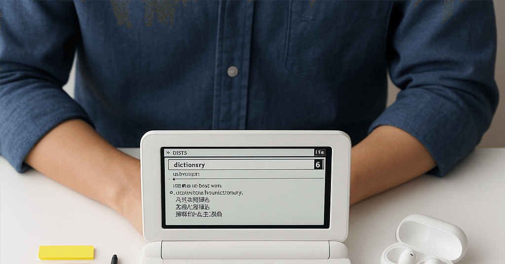 dictionary_expert｜note